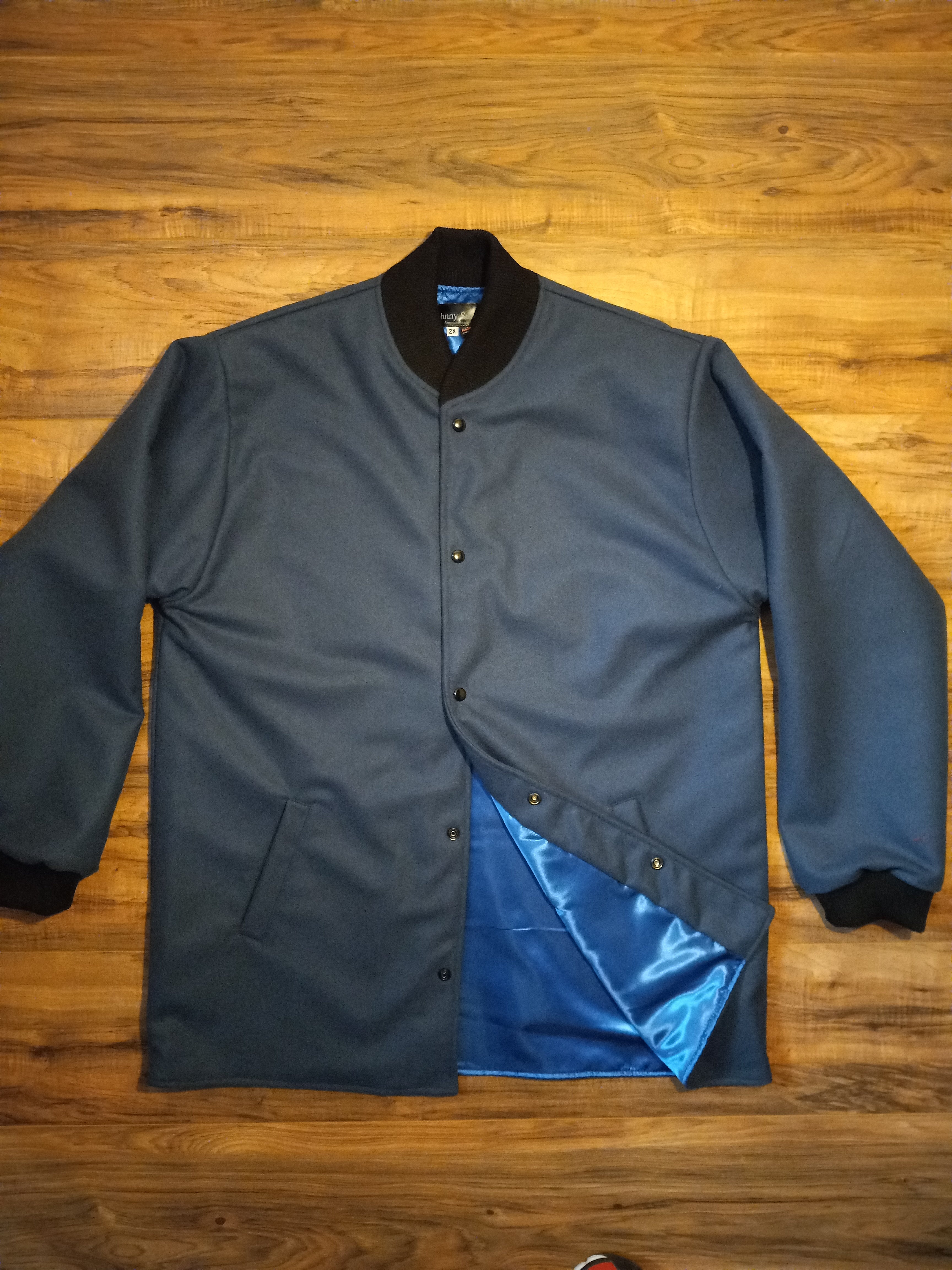 clicker postman blue and royal – johnny suede customs